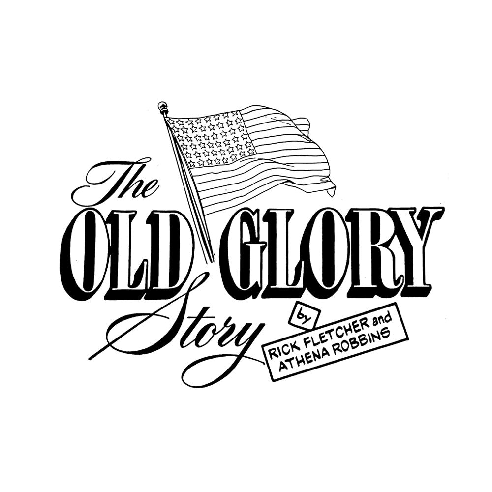 Old Glory Logo Rustic & Distressed Wooden American Flag Decor – Old